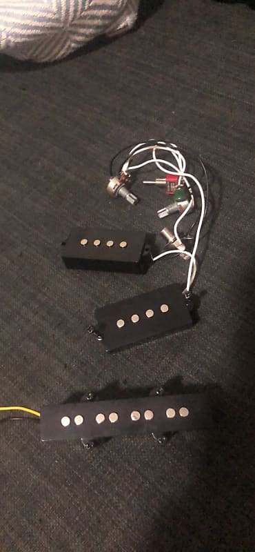 Solo Music Gear PJ pickup set 2023 - Black | Reverb