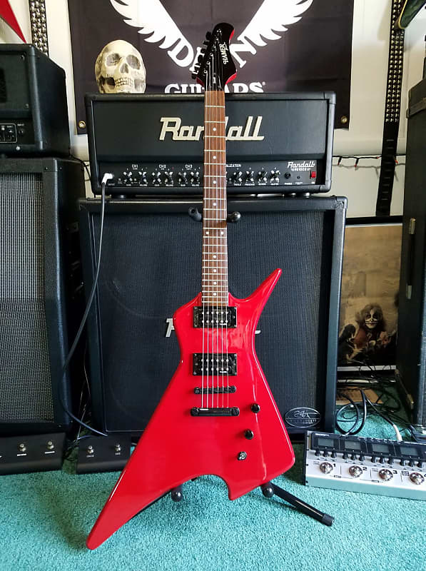 Hamer Scarab Fire Engine Red Guitar [[Weekend Deal]] | Reverb