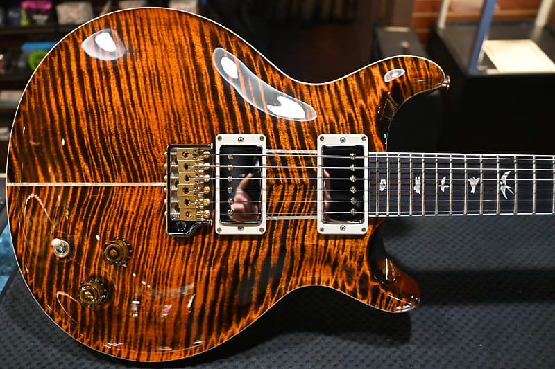 PRS Santana Retro 10-Top - Orange Tiger #0623 | Reverb
