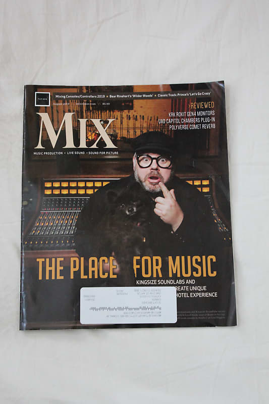 Mix Magazine Back Issue August 2019 | Reverb