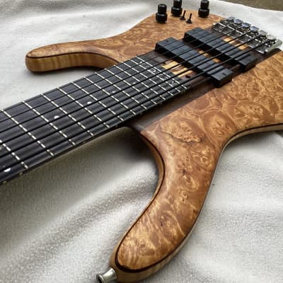 Acacia by Matt Friedman Custom 6-String Electric Bass Guitar | Reverb