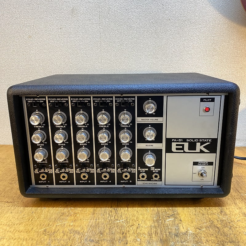 1976 Elk PA-51 with built in spring reverb and send/return- | Reverb