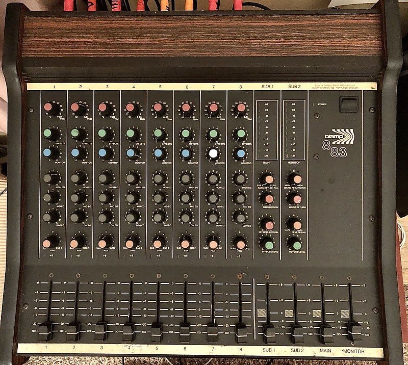 Biamp 883 Analog 8 Channel Mixer 1970's | Reverb