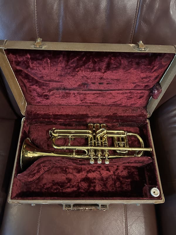 Conn 80A Bb and A Cornet (Opera glass tuning) (1947) SN | Reverb