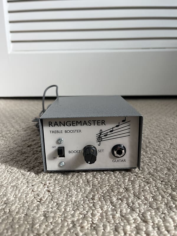 Pigeon FX Rangemaster Treble Booster OC44 2010s? - Grey | Reverb