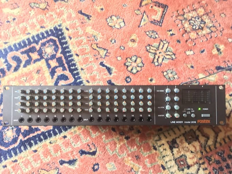 Fostex Line Mixer 2016 | Reverb
