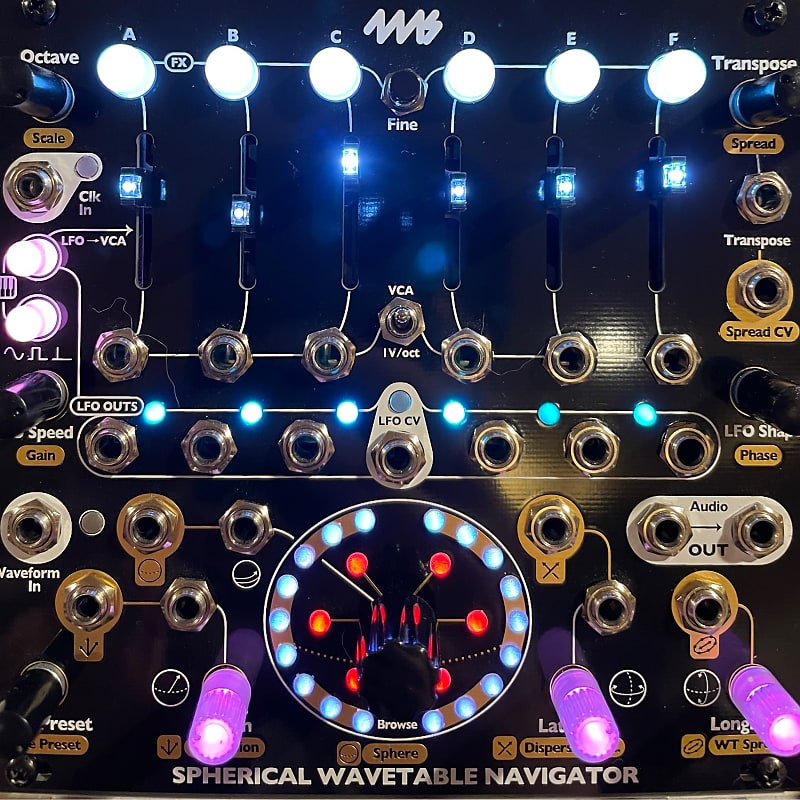 4ms Spherical Wavetable Navigator | Reverb