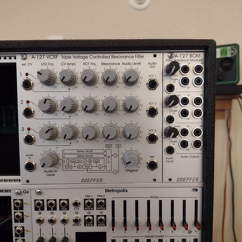 Doepfer A-127 VCRF Triple Resonance Filter and 127 BOM | Reverb