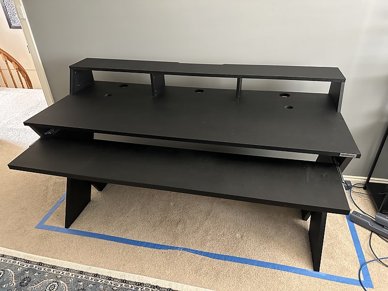 Glorious PRO 2021 Black Studio Desk/workstation | Reverb