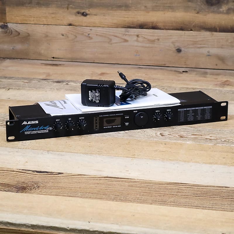 Alesis MicroVerb 4 Digital Reverb Effects Processor | Reverb