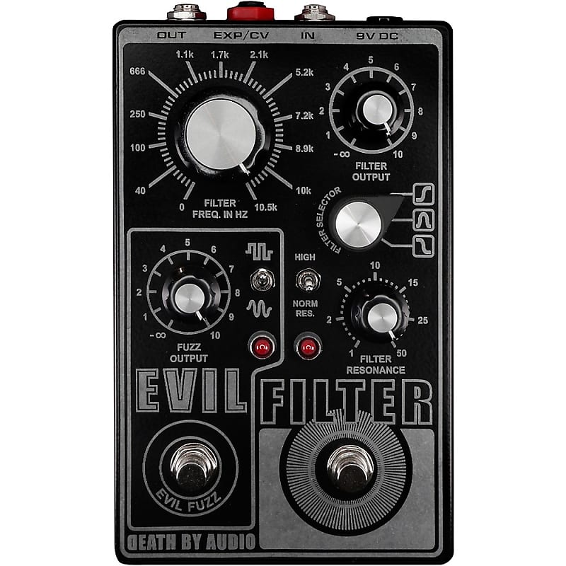 Death By Audio Evil Filter Hyper Resonant Multi Mode | Reverb