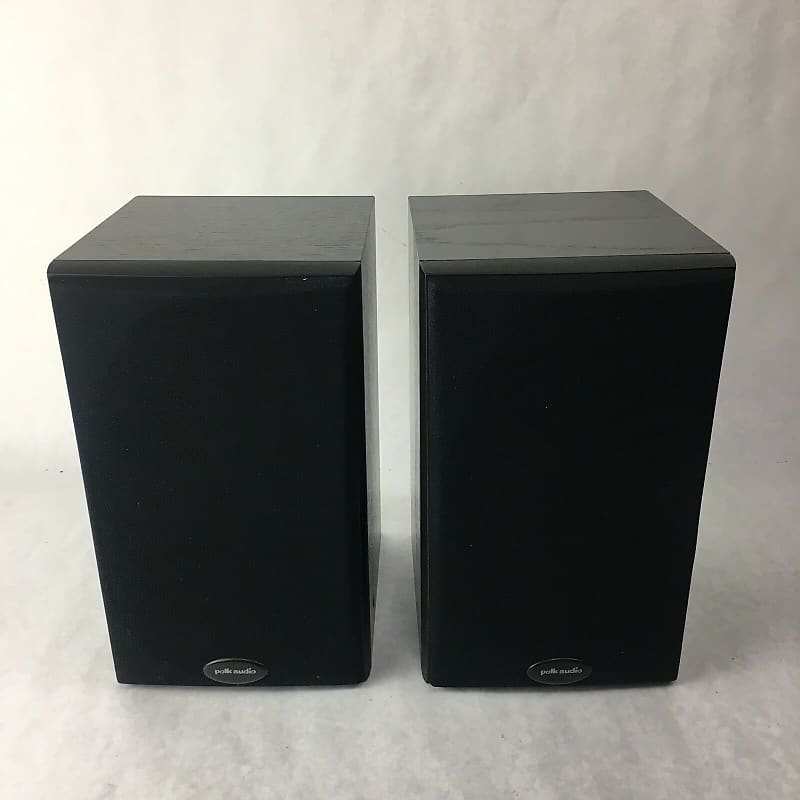 Polk Audio RT15I Speakers w Wall Mounts- BLACK 100 WATTS 8 | Reverb