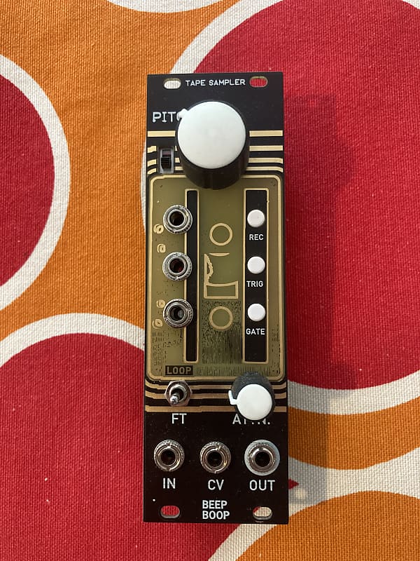 Beep Boop Tape sampler V4 & companion mic module 2011 Black | Reverb