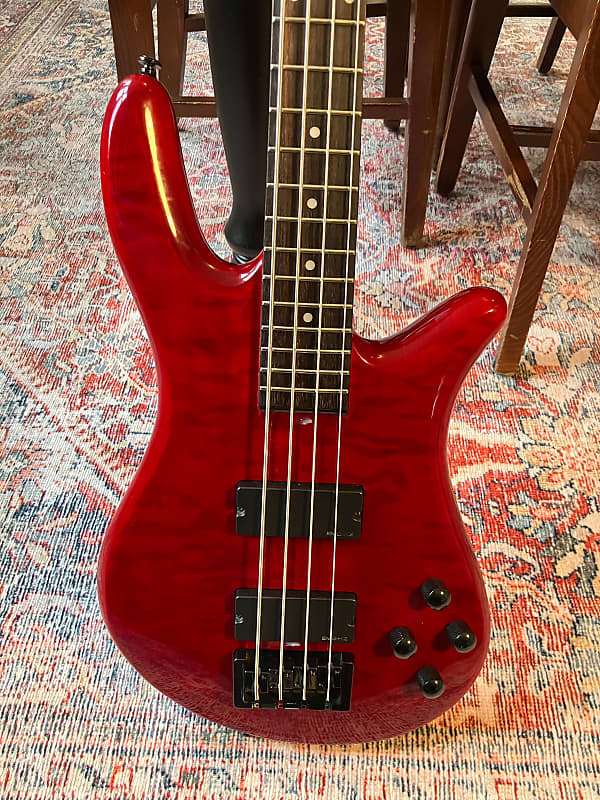 Spector NS 2000/4 1999-2003 - Translucent Red | Reverb