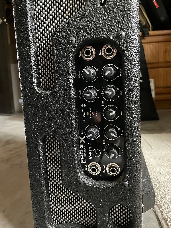 Motion Sound Pro3x Black Rotary Horn 45watts | Reverb