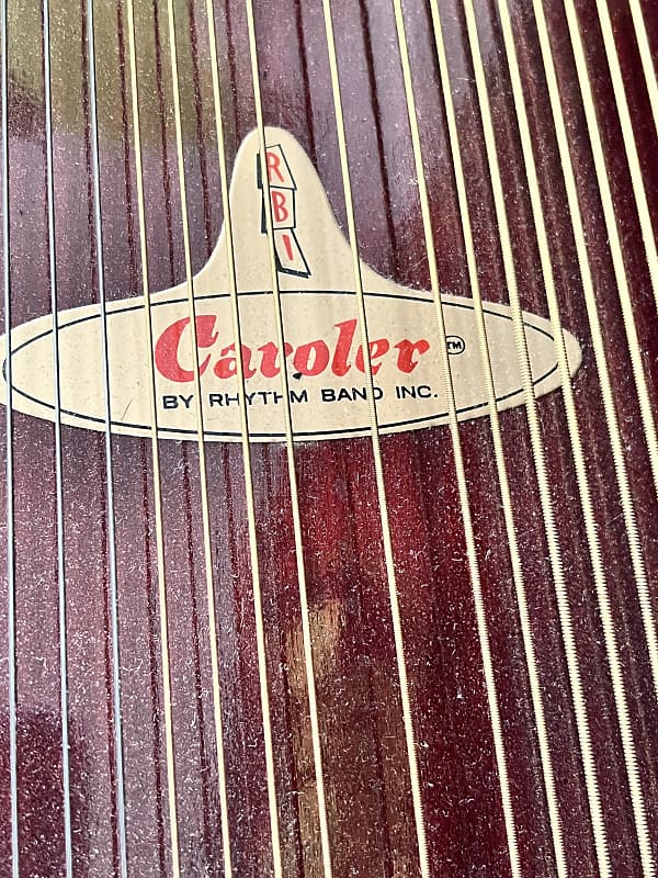Autoharp Caroler by rhythm band inc Unknown 1960s? Red | Reverb