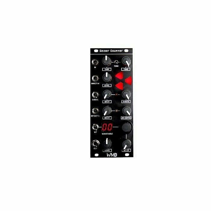 WMDevices Geiger Counter 8-Bit Preamp/FX/Noise Module (black | Reverb
