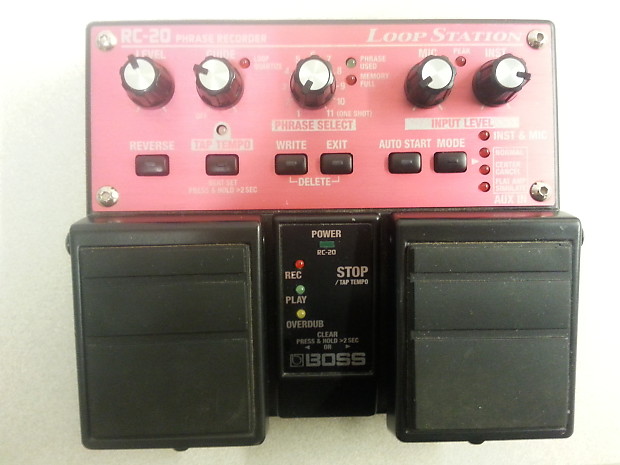 BOSS RC-20 Loop Station - looper pedal | Reverb