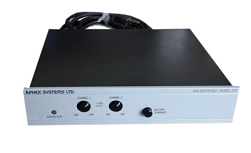 Aphex 124 Bi-Directional Audio Level Matching Interface | Reverb