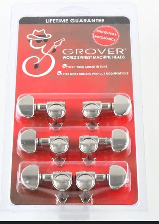 Grover 102N Original Rotomatic 3+3 Tuning Machines 2014 | Reverb