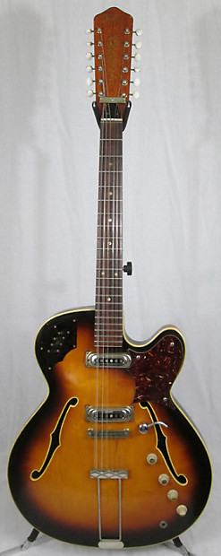 Framus Sorento 12 String 1965 Sunburst | Reverb