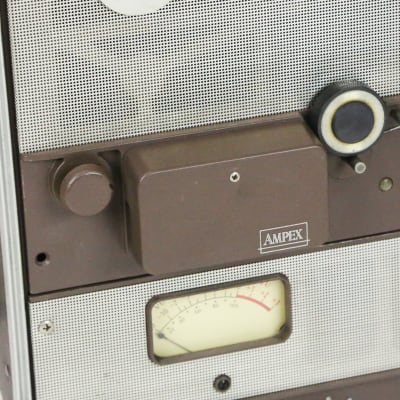 1964 Ampex Model 602 Burgundy Leatherette Portable Analog | Reverb
