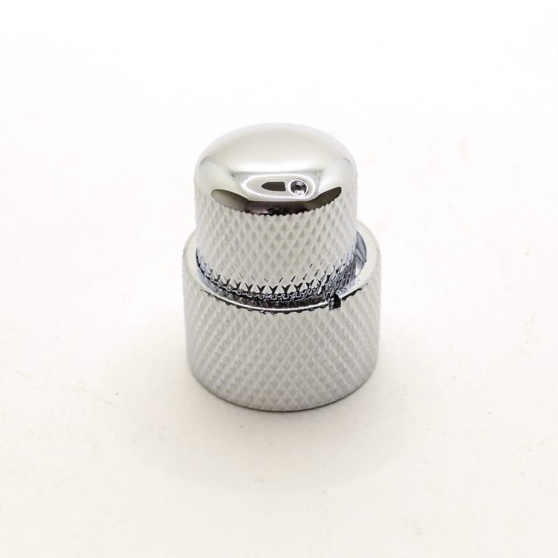 Chrome Stacked Dual Control Knob Concentric Set with set | Reverb
