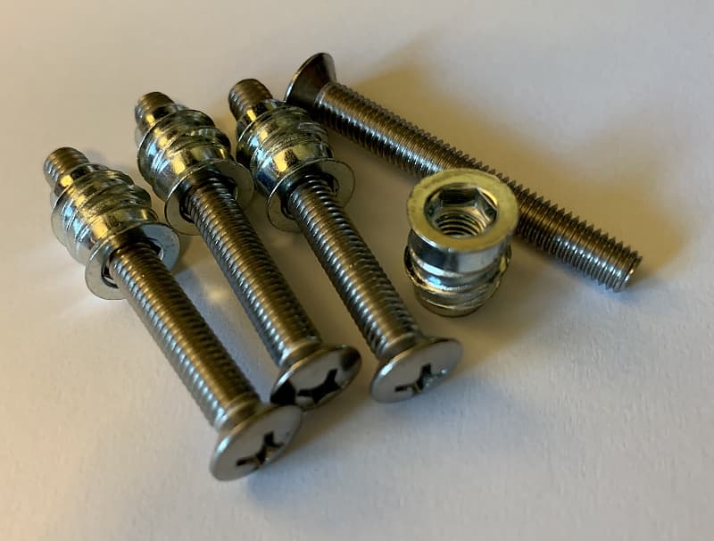 Heavy Duty Steel Neck Threaded Inserts Set (40mm/1.57” | Reverb