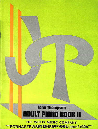 John Thompson Adult Piano - Book 2 | Reverb