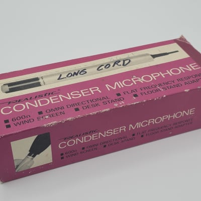 ☆NOS Realistic 33-1044 Microphone - NOS Microphone - Japanese | Reverb