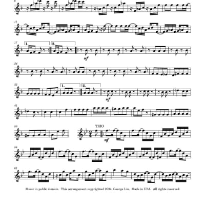 Clarinet Quartet Sheet Music: Score and Parts - Maple Leaf | Reverb