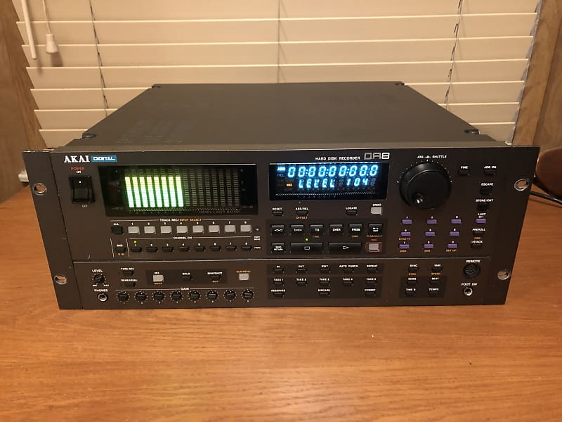 Akai DR8 8-track Digital Multitrack Hard Disk Recorder | Reverb