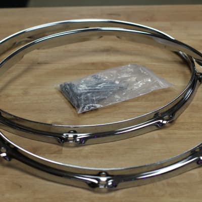 Doc Sweeney Drums BRASS TRIPLE FLANGE SNARE HOOPS 2022 - | Reverb