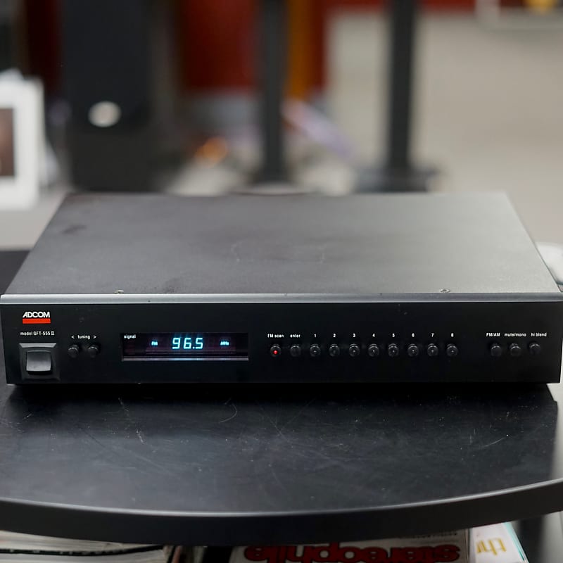 Adcom GFT-555 II Audiophile AM/FM Stereo Tuner | Reverb