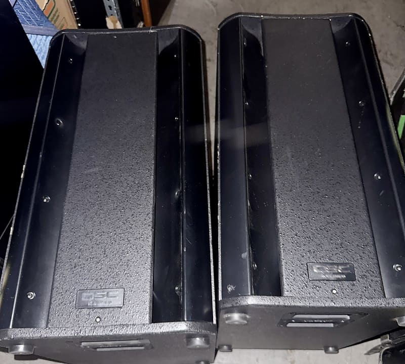 QSC KSUB 1000-Watt Dual 12" Active Subwoofer( Pair) w/ bags | Reverb