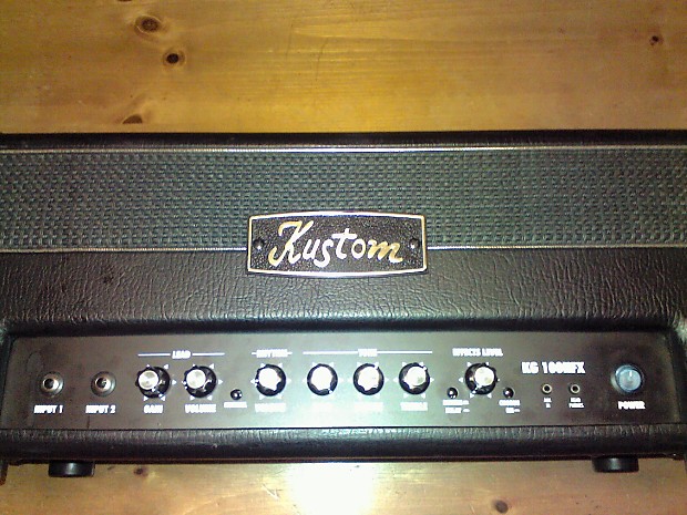 Kustom KG 100 HFX Black with digital effects and overdrive/ | Reverb