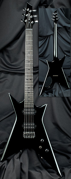 Kiesel X220-H! Neck-thru, Hipshot Metal MACHINE! Black | Reverb