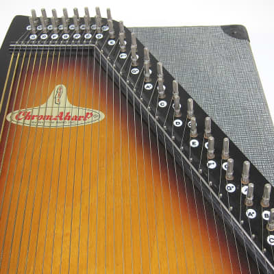 Vintage 1970s Chromaharp 15 Chord Autoharp Made in Japan | Reverb