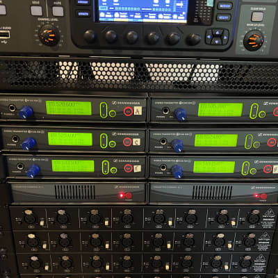 Complete IEM Rig - Behringer x32 Rack, 6 Sennheiser EW300, | Reverb