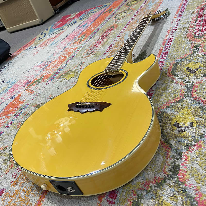 Washburn Millenium AE-2000 AM Thinline Cutaway A/E Natural w/ | Reverb