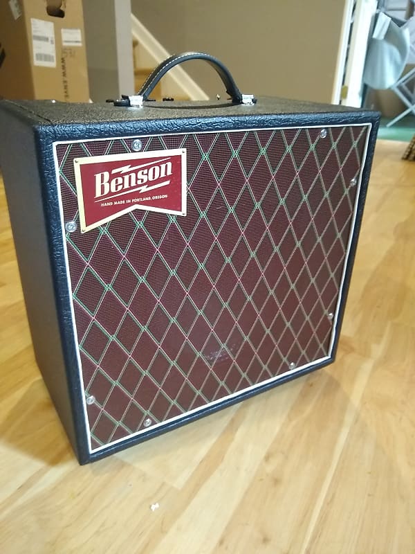 Benson Nathan Jr - black tolex with diamond grill cloth | Reverb