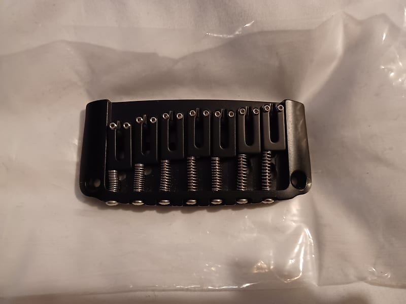 Hipshot 7 String Ibby HM Guitar Bridge - Black | Reverb
