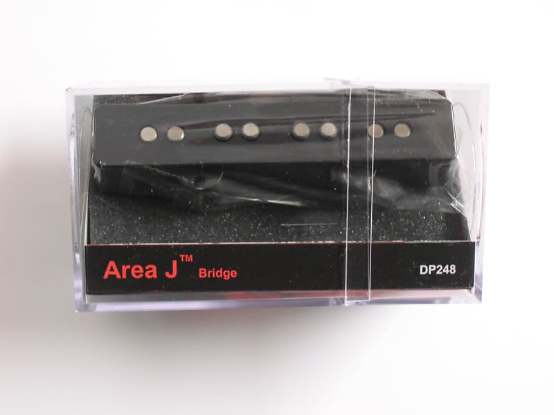 DiMarzio Area J Bass Bridge Black DP 248 Long (Slightly Wider | Reverb