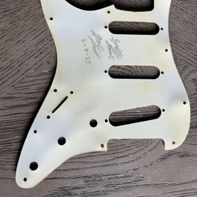 Spitfire Tortoiseshell Strat Pickguard - Relic Tortoise | Reverb