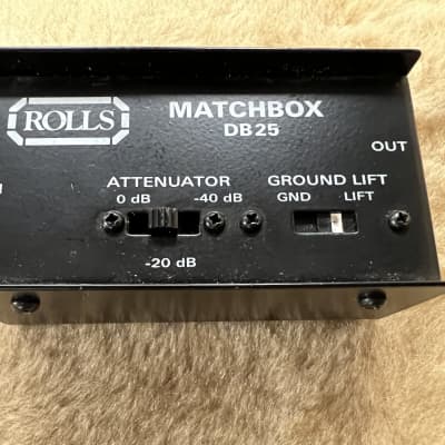 Rolls Matchbox DB25 DI box -used | Reverb