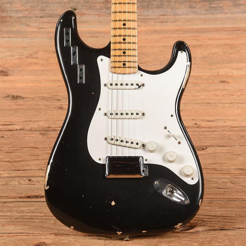 Fender Custom Shop HAR Stratocaster Relic Black 2017 | Reverb