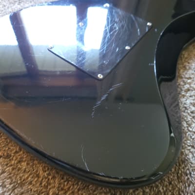 Kramer Striker 300st Body w/ Loaded Pickguard 1980s - Black | Reverb