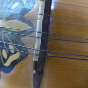 Vintage 8 string Bowl Back Mandolin butterfly inlay | Reverb
