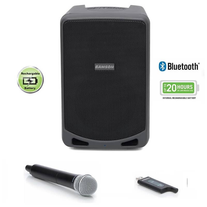 SAMSON EXPEDITION XP106W Portable 20 Hour Rechargeable | Reverb