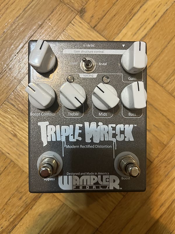 Wampler Triple Wreck V2 2010s - Carbon | Reverb Canada
